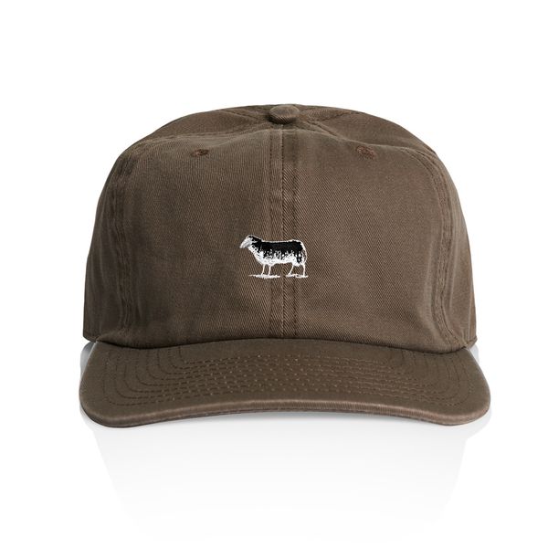 Black Sheep Icon Unstructured 6-Panel Hat Walnut – Black Sheep Skate Shop